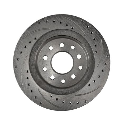 Ford 9 Inch Disc Brake Kit W Drilled And Slotted Rotors E Brake Caliper