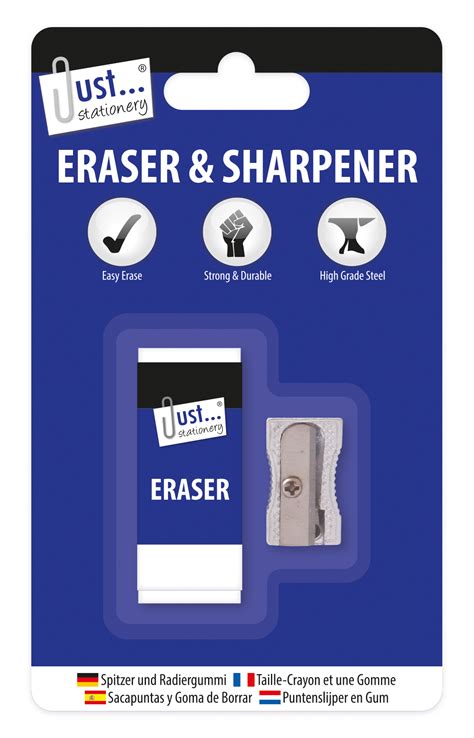 Metal Sharpener And Eraser