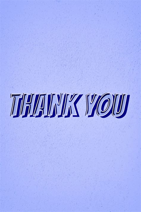 Thank You Blue Background Images Free Photos Png Stickers