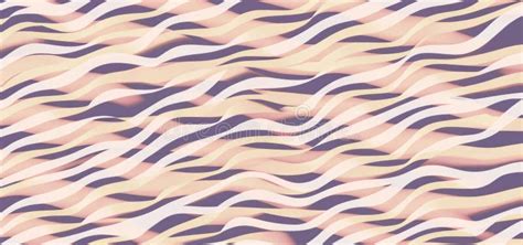 Wavy Lines In Tan Buff And Brown Stock Illustration Illustration Of