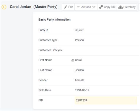 Editing Values Ataccama One