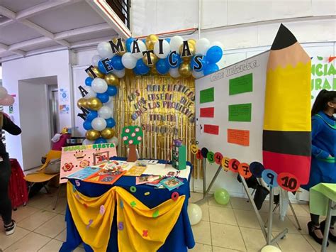 Stand Educativo Matemáticas Decoración De Unas Decoraciones De Matemáticas Decoración De Stand