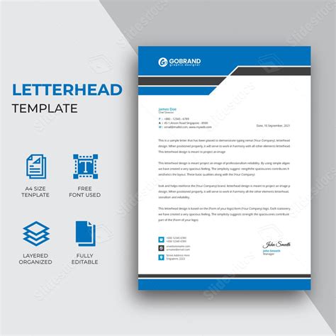 Free Editable Business Letter Template Word Free Printable Free