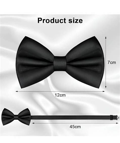 Men Black Silk Bow Tie At ₹ 100piece रेशम की बो टाई In New Delhi