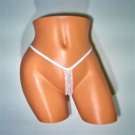 Pearl G String Etsy