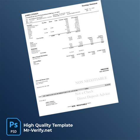 Amaranth Beauty Salon Earning Statement Word And Pdf Template