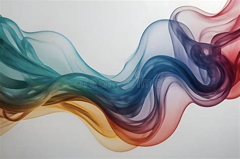 Vibrant Rainbow Colored Smoke Flows Dynamically Creating A Mesmerizing