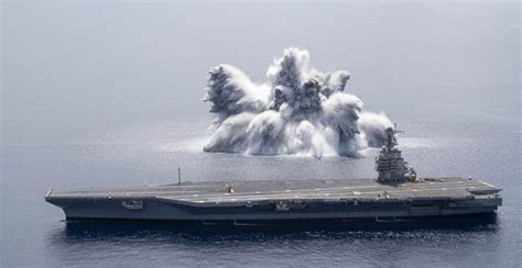 Uss Gerald R Ford Successfully Completes Final Shock Trials Global