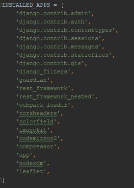 Is It Supported For Django Issue Makinacorpus Django Leaflet Github