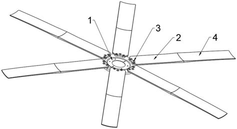 一种扇叶拼接结构的制作方法