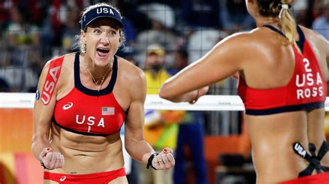 Kerri Walsh Jennings April Ross Make Beach Volleyball Semifinals Espn