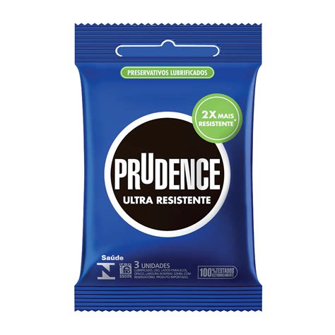 Preservativo Prudence Ultra Resistente Com 3 Unidades Dkt Brasil