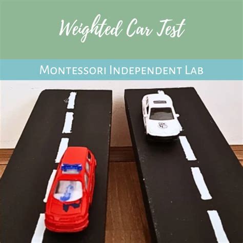 Weighted Car Test Gravity And Acceleration Forces Of Motion Activity