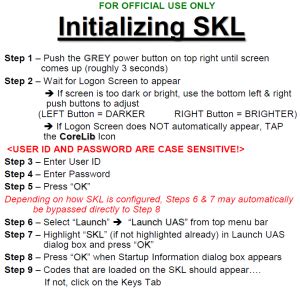 U S Air Force SKL Simple Key Loader Instruction Guide Public Intelligence