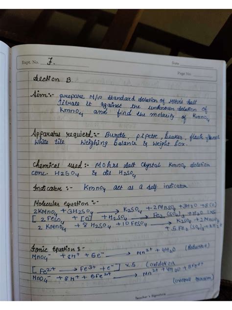 Chem Practical Pdf Part 2 Pdf