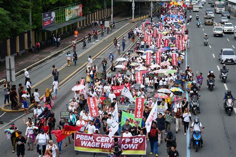 Solidarity Center Philippines Workers Call For Bigger Daily Minimum