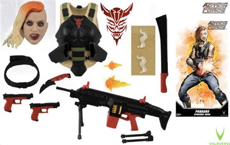 Pandora Upgrade Set 1 12 Scale Action Force Valaverse