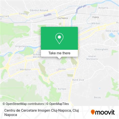 How To Get To Centru De Cercetare Imogen Cluj Napoca By Bus Trolleybus Or Train