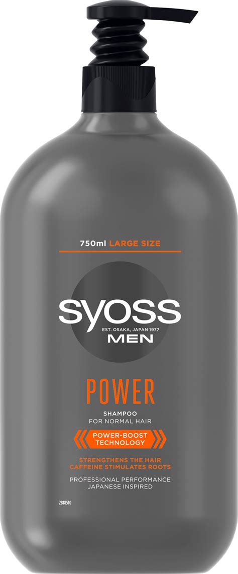 Шампунь SYOSS Men Power з кофеїном для нормального волосся 750 мл ...