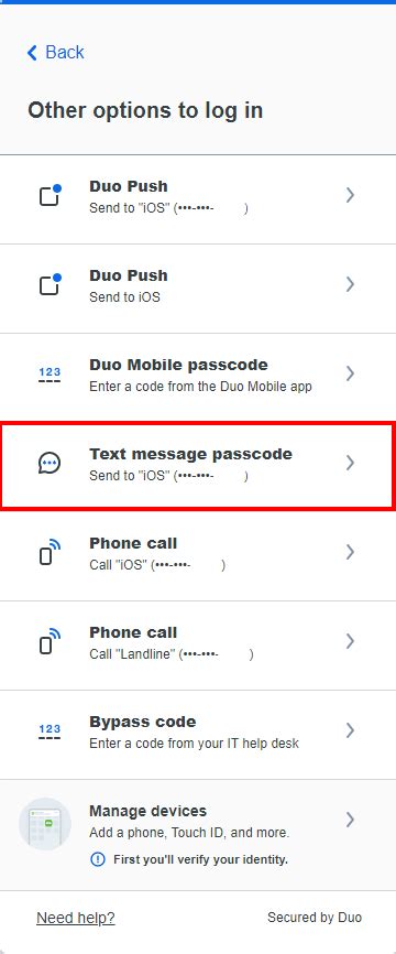 How To Log Into Duo With A Key Fob Hardware Token Passcode