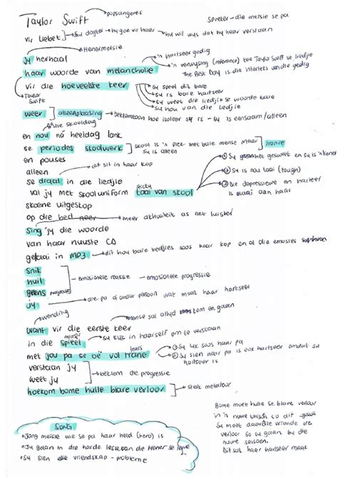 Taylor Swift By Kobus Grobler Afrikaans Poem Summary Afrikaans First Additional Language