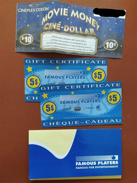 Are These Still Usable At Cineplex Rcineplex