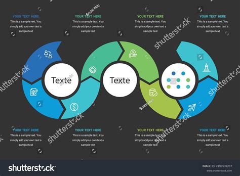 World Map Pie Chart Data Visualization Stock Vector Royalty Free 2199539207 Shutterstock