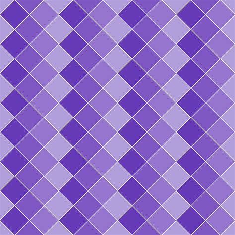 Purple Checker Pattern Checker Seamless Pattern Vector Checker