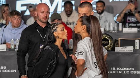 Hati Suarez Kämpft Bei Fame Fighting Gegen Jennifer Iglesias