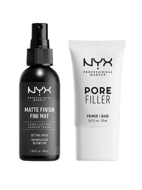 Buy Nyx Professional Makeup Matte Finish Setting Spray 60ml And Pore Filler Blurring Primer 20ml Buy Nyx Professional Makeup Matte Finish Setting Spray 60ml And Pore Filler Blurring Primer 20ml