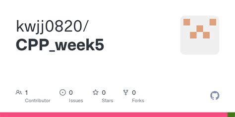 Cppweek5maincpp At Master · Kwjj0820cppweek5 · Github
