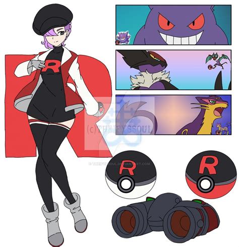 Team Rocket Grunt Girl