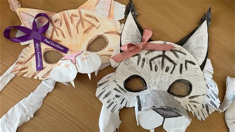 How To Make A Animaltherian Mask With Everyday Items Tutorial Diy
