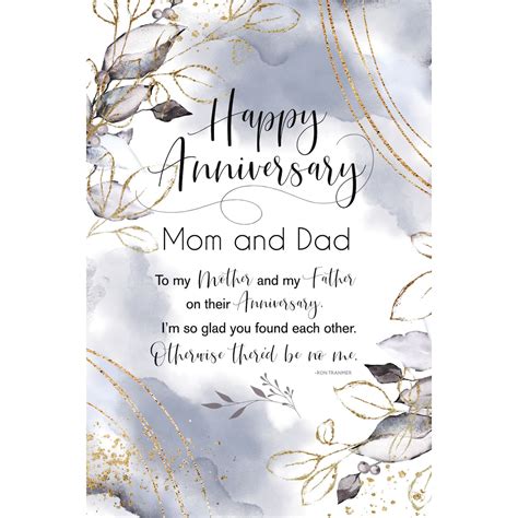 Happy Anniversary Mom And Dad Inspirational Wood Plaque Michaels