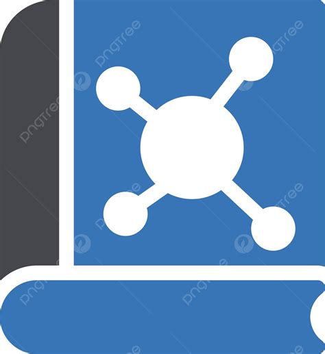 Science Pictogram Textbook Silhouette Vector Pictogram Textbook