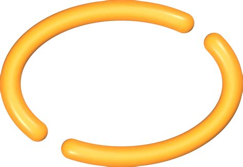 3d Accent Line Circle 24913044 Png