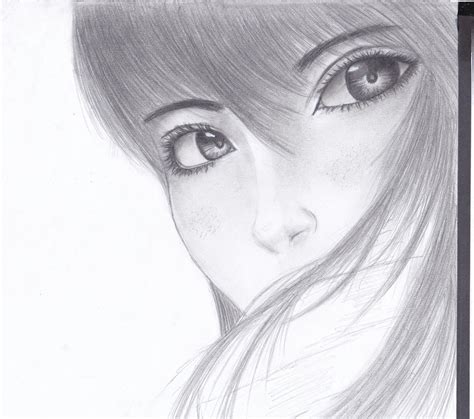 Girl Anime Realistic Drawing By Etsitpab83 On Deviantart