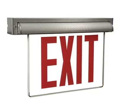 FIXTURE EMERGENCY EXIT SIGN National Maintenance Supply Co Inc