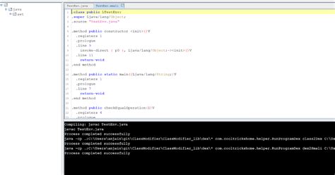 Advance Programs And Tricks In Java Classmodifier Utility To Easily
