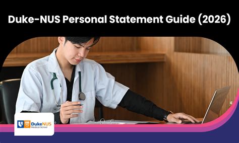 How To Write Your Med Personal Statement For Duke Nus