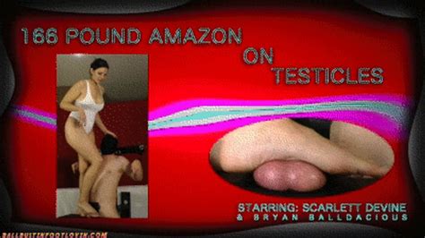 166 Pound Amazon On Testicles Mp4 Large Ballbustin And Foot Lovin Clips4sale