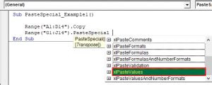 VBA Paste Special Top Ways To Use VBA PasteSpecial Function