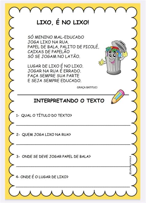 Poemas Para O 2° Ano