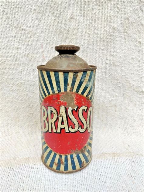 1930 Vintage Reckitt Colman Brasso Metal Polish No 12 Sealed Litho Tin Tb270 £3587 Picclick Uk
