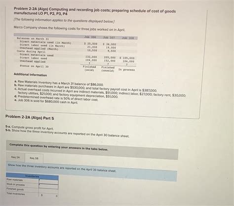 Solved Problem 2 2a Algo Computing And Recording Job