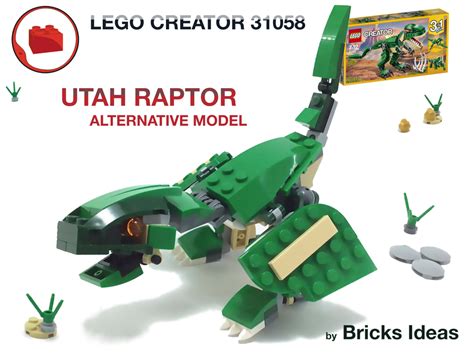 Lego Moc Utah Raptor Lego Creator 31058 By Bricks Ideas Rebrickable