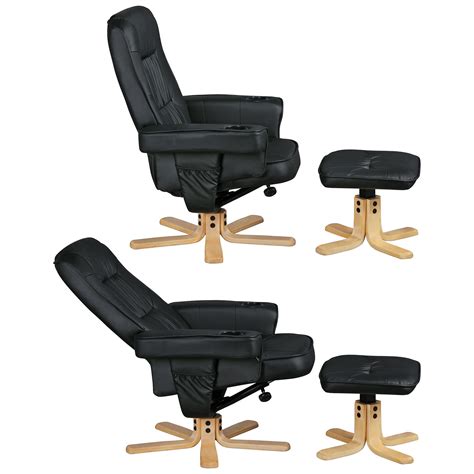 Relaxstuhl Mit Hocker Tv Sessel Fußablage Fernsehsessel Relaxsessel