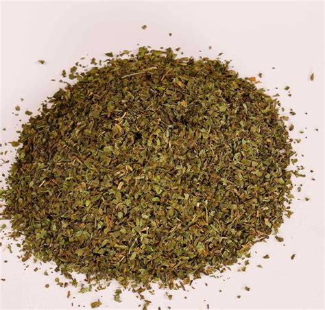 Peppermint Green Organic Dry Pepperment Leaves Packaging Type Loose
