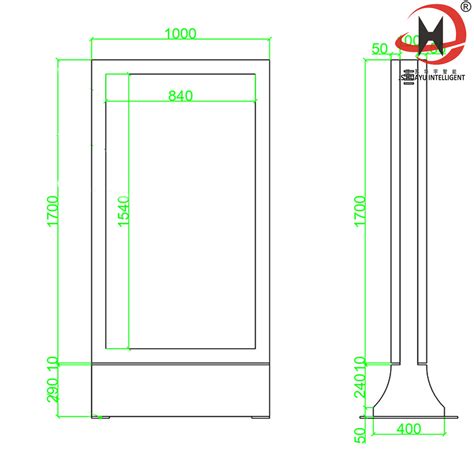 Advertising Shop Glass Advertising Light Box Light Box And