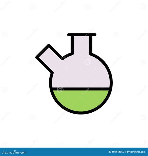 Flask Chemistry Icon Simple Color With Outline Vector Elements Of Stinks Icons For Ui And Ux